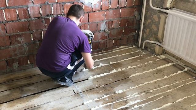 Как выровнять деревянный пол фанерой в квартире под ламинат