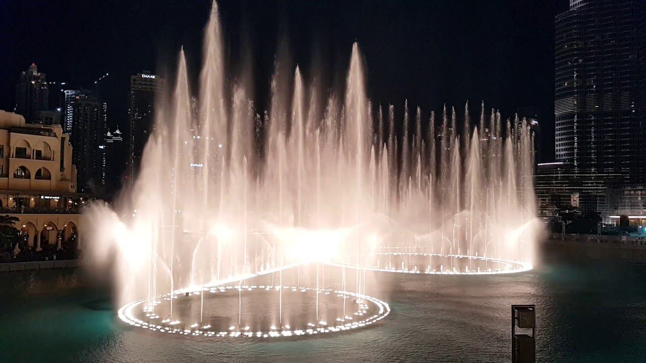 Фонтаны Дубаи (европейская версия)