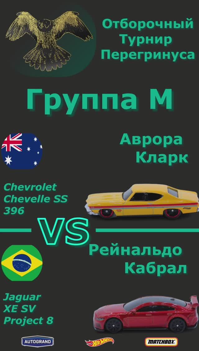 Гонки Хотвиллс - Group M: Chevrolet Chevelle SS 396 vs Jaguar XE SV Project 8 - Ep41