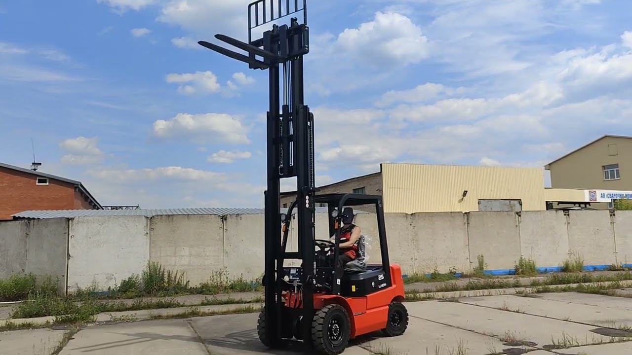 Новый вилочный электропогрузчик EP EFL252, грузоподъемностью 2500 кг, высота подъема 4800 мм
