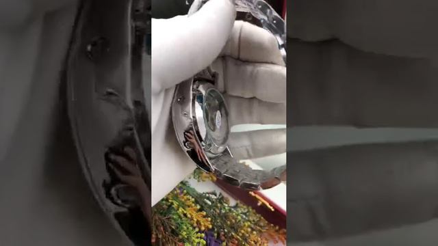 Omega часы механические с автоподзаводом светлые