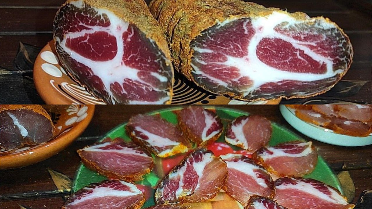 Мясо ВЯЛЕНОЕ за минимум времени закуска к столу