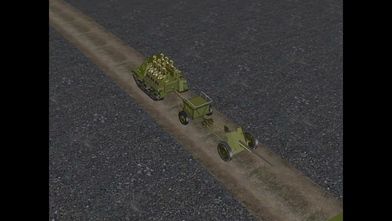 Т 20 комсомолец 45 пушка