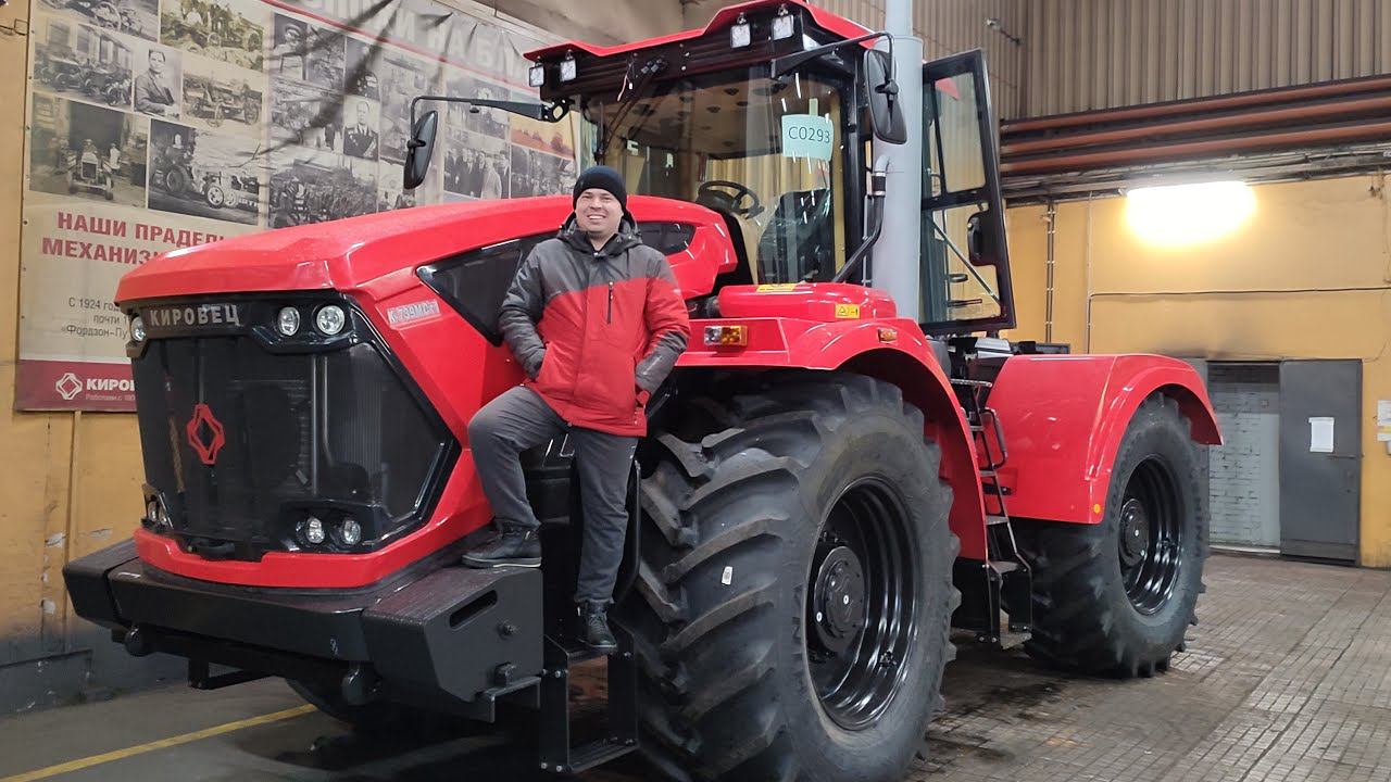ОБКАТКА НОВОГО ТРАКТОРА. КИРОВЕЦ К742 МПр. (Сезон 2022)
