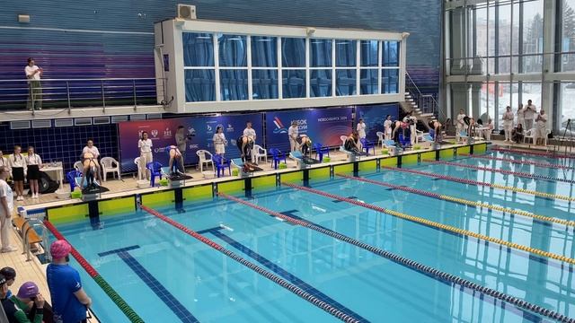 Кубок России 2024 Плавание в ластах 100 м. Женщины - Финал.