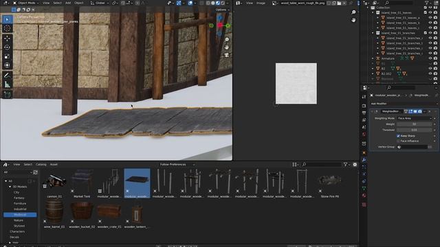 Creating a Medieval Village in Blender 3.6