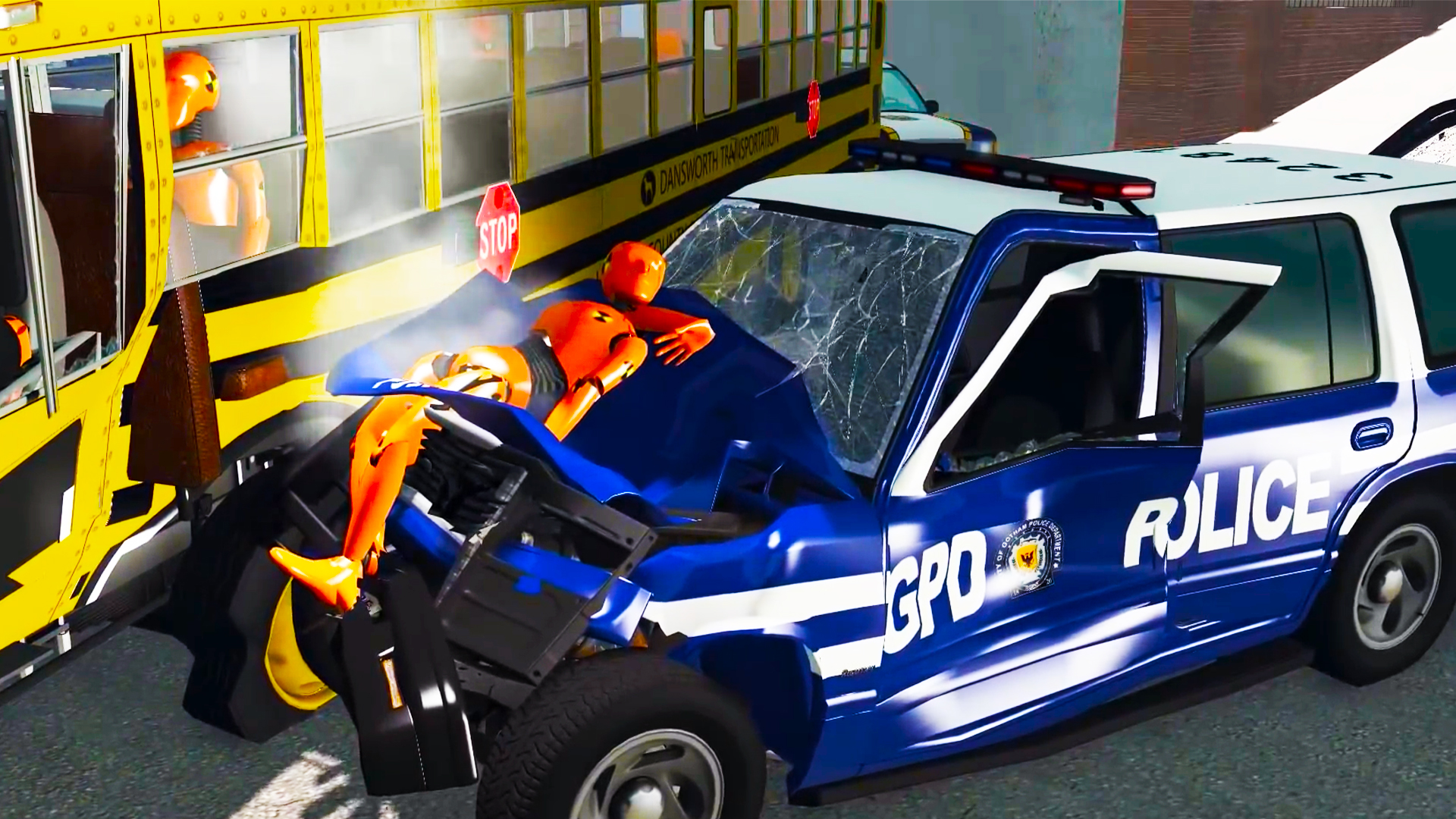 Beamng drive - полицейская погоня 19 | HITGAMEZ