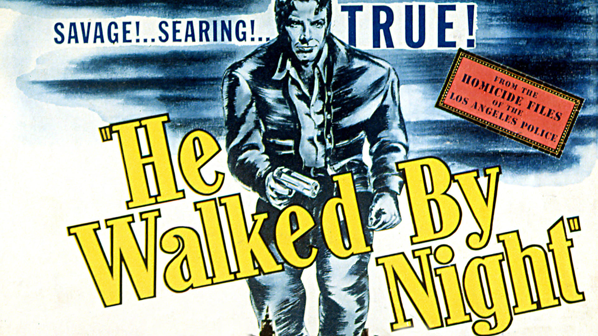 ОН БРОДИЛ ПО НОЧАМ (1948) нуар триллер криминал