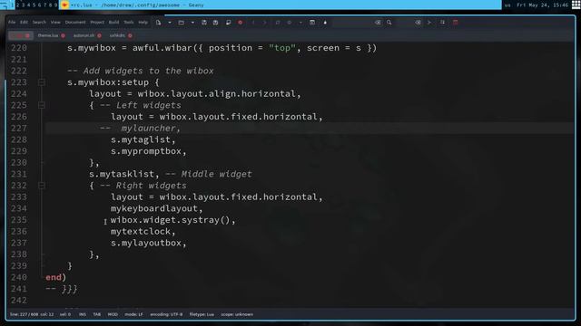 Part 7b- awesome window manager - See what's awesome on Debian Stable