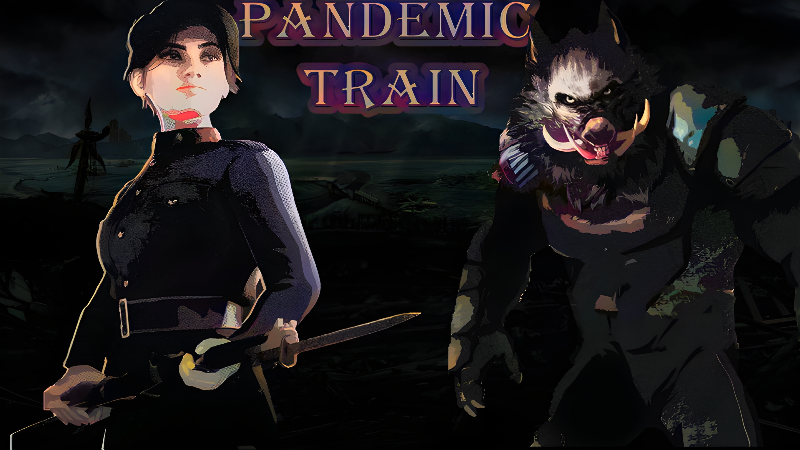 Победа над первым боссом "Pandemic Train"№3