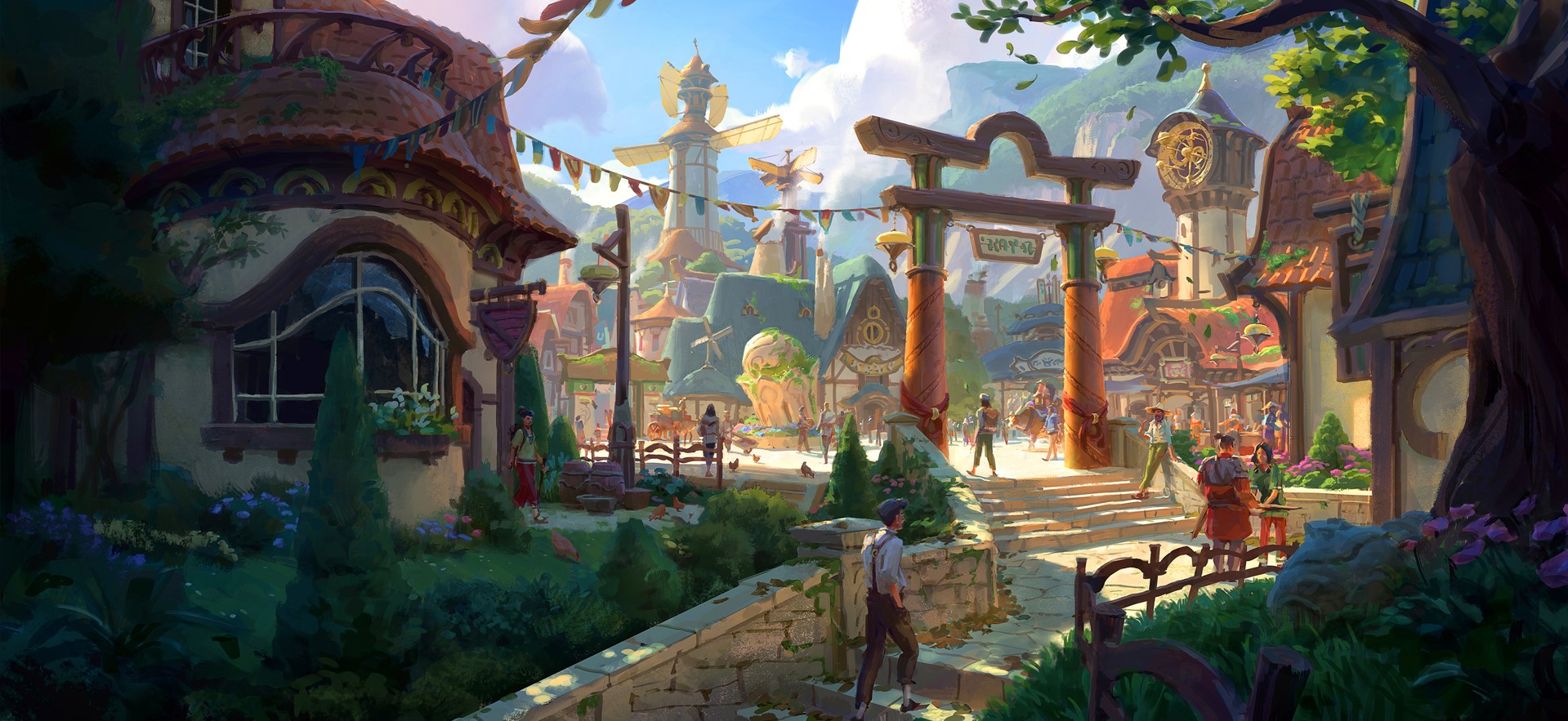 Новая игра 2023 Palia - #2 Начинаем строительство дома, первый урожай