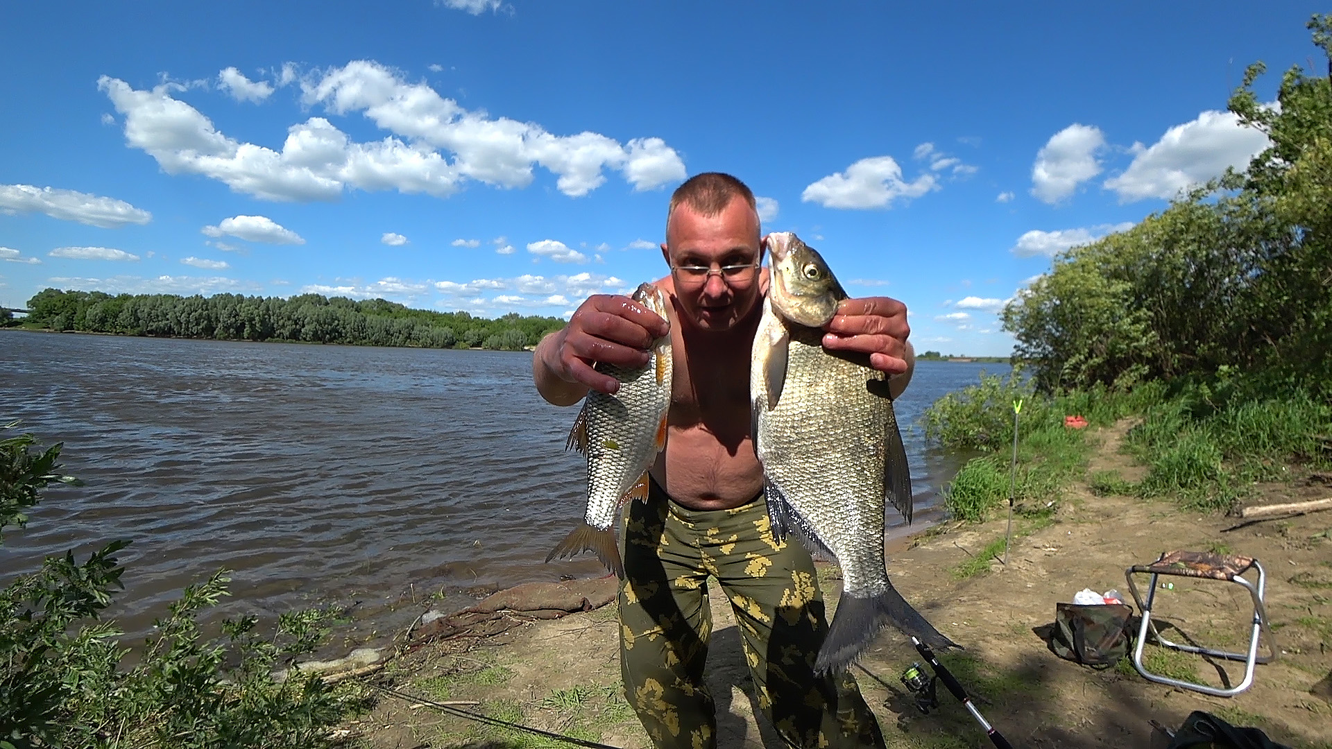 ЛЕЩ ЕСТЬ ? Ока, Велорыбалка ? Рязань, 07.06.2022