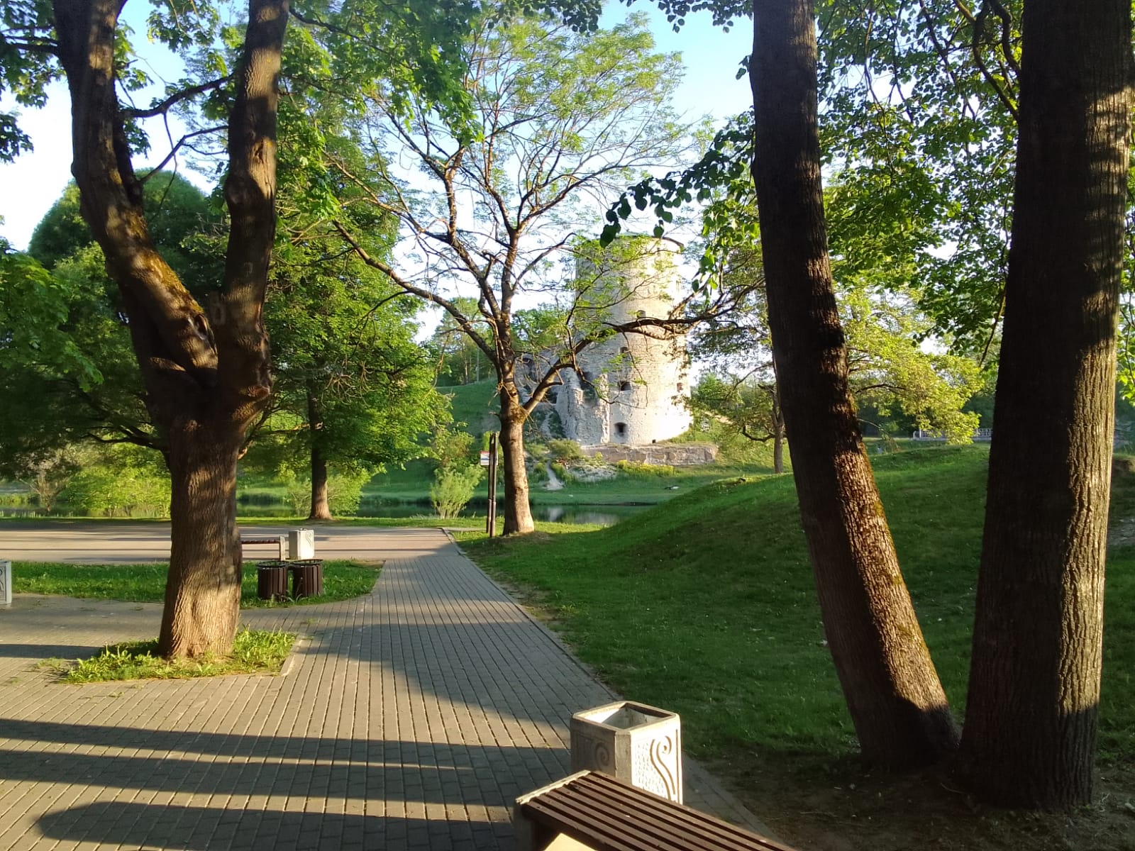 Новая детская площадка в Финском парке