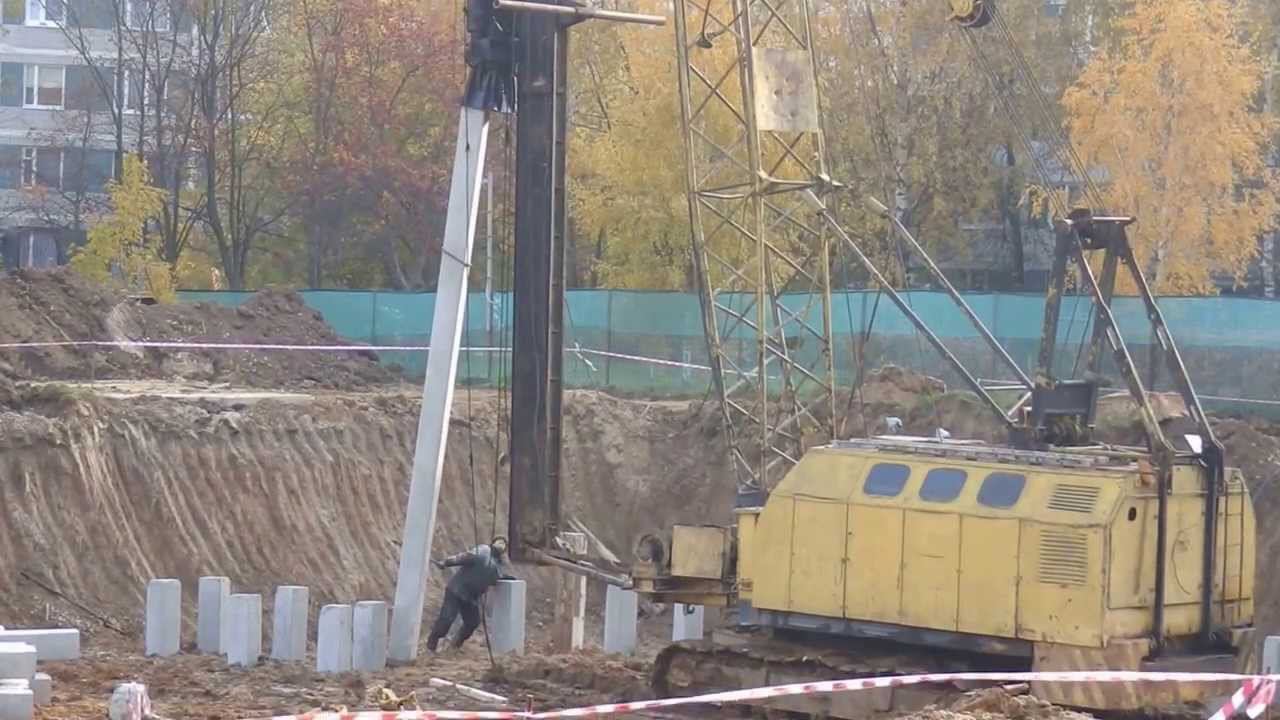 RDK 250 Забивка свай