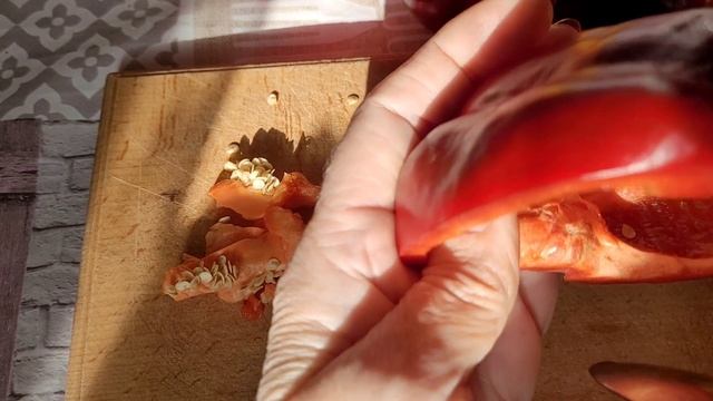 убираем горечь из перца