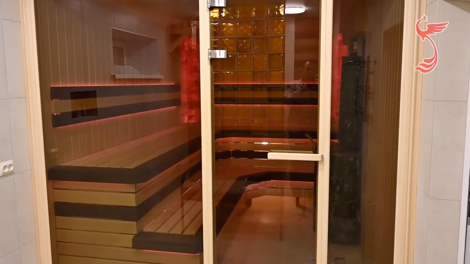 Стеклянная стена в сауне | Отзыв Заказчика