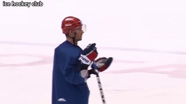 Первая тренировка Альберта Лещева