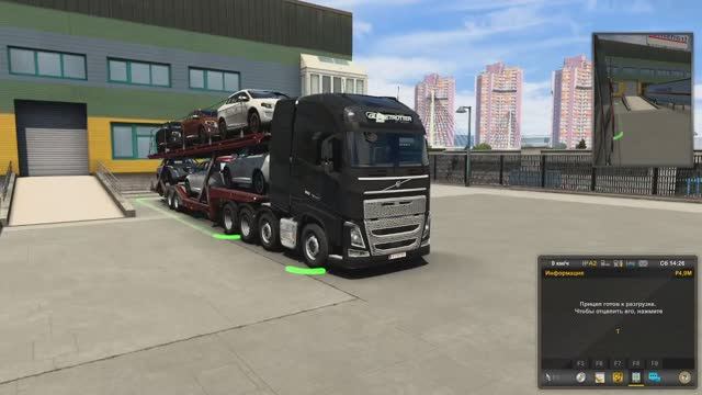 Euro Truck Simulator 2 / Рабочие будни 4