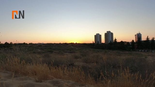 Закат солнца из дюн в Несебре - 2021