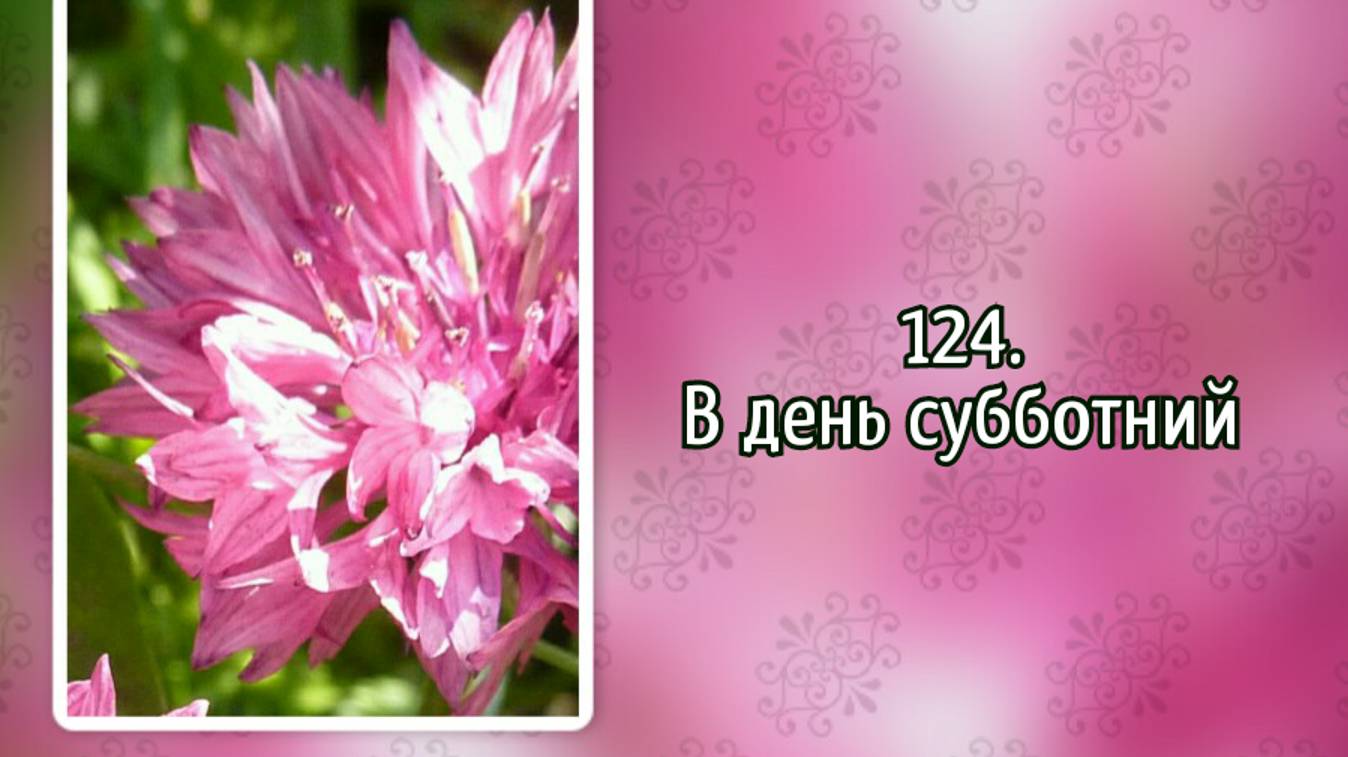 Гимны надежды 124 В день субботний (-)
