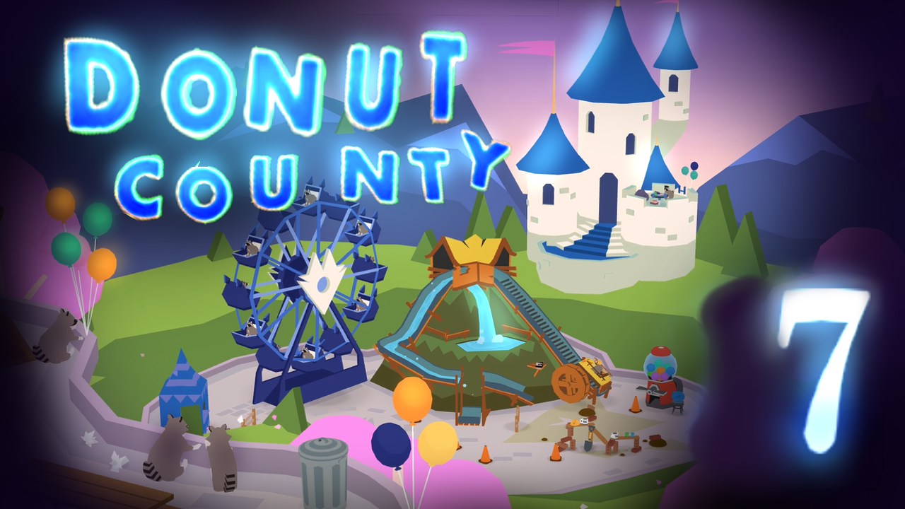 Donut County - Прохождение 7 - Парк Атракционов