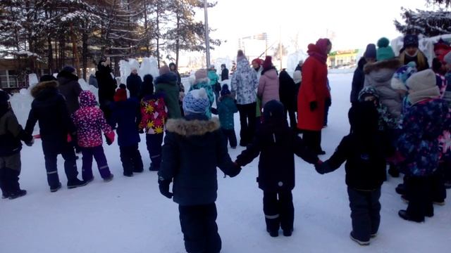 Башкирская игра ИГОЛОЧКА и НИТОЧКА. Дети играют под новый ГОД