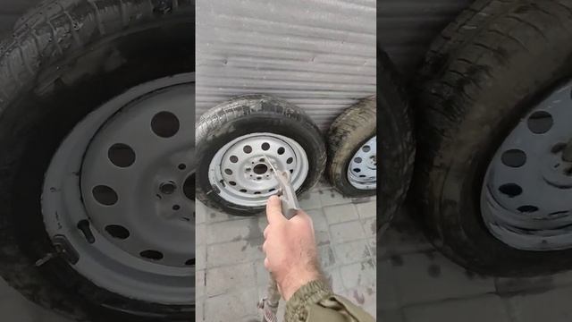 Бюджетная покраска дисков, короткое видео, #shorts.