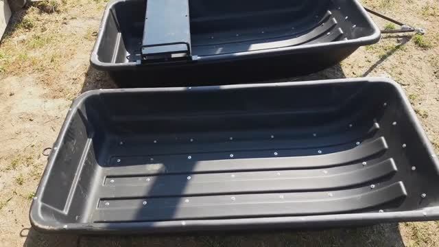 Мотобуксировщик "Помор"  ч.2 Волокуши.mp4