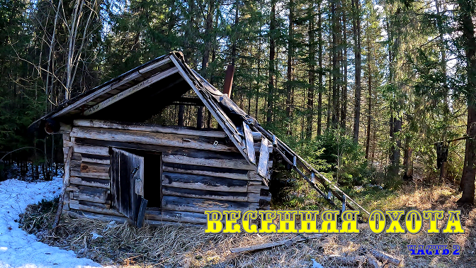 ВЕСЕННЯЯ ОХОТА В АРХАНГЕЛЬСКОЙ ОБЛАСТИ 2022. ЧАСТЬ 2. ИЗБА ДЕТСТВА!