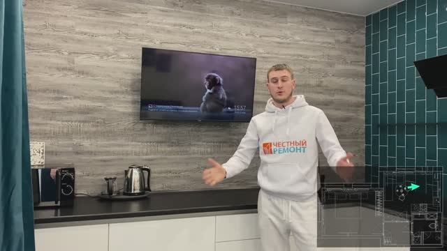 Честный ремонт однокомнатной квартиры в ЖК Охта Хаус