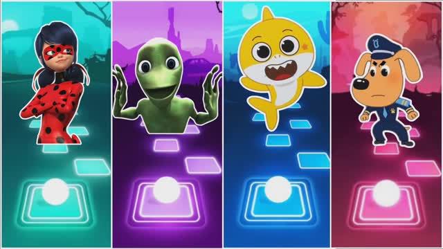 Леди Баг ✅️ Dame tu Cosita ✅️ Акулёнок ✅️ Шериф Лабрадор - Кто победит?