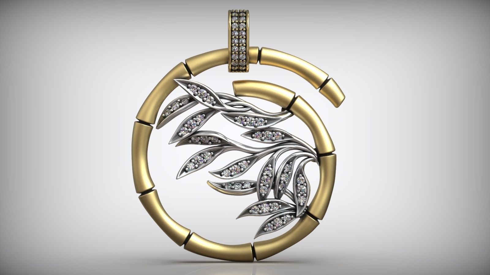 Подвеска в стиле Carrera y Carrera коллекции Bambu.(Ч.1)