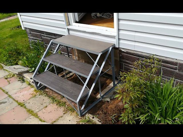 Проект лестница для баньки