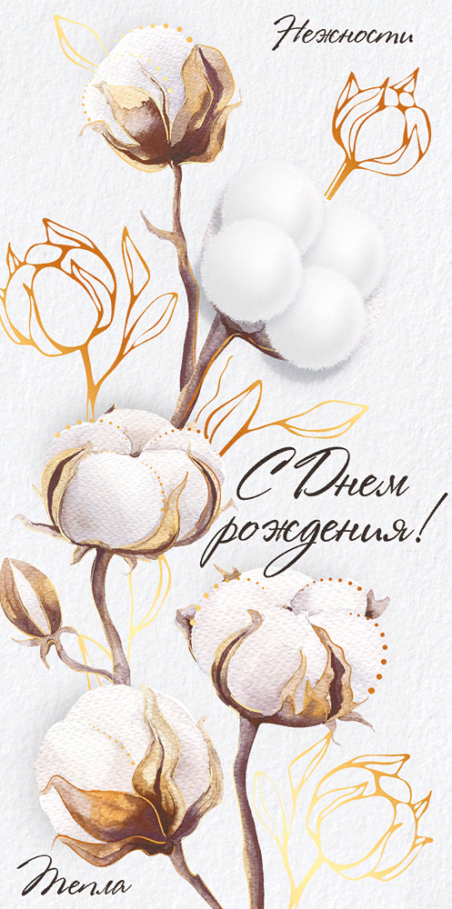 С Днём Рождения Красивое Поздравление! Лучшие слова и цветы для тебя Музыкальная Видео Открытка