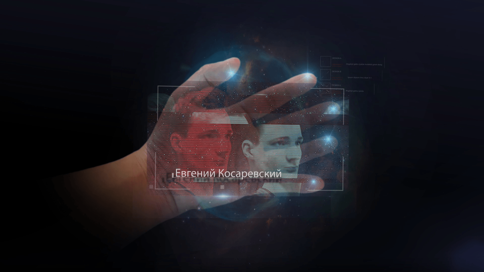 Анимированый opening для блогера