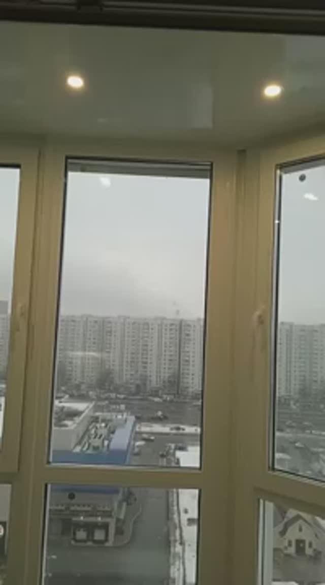 Панорамное французское остекление профилем: Rehau Grazio