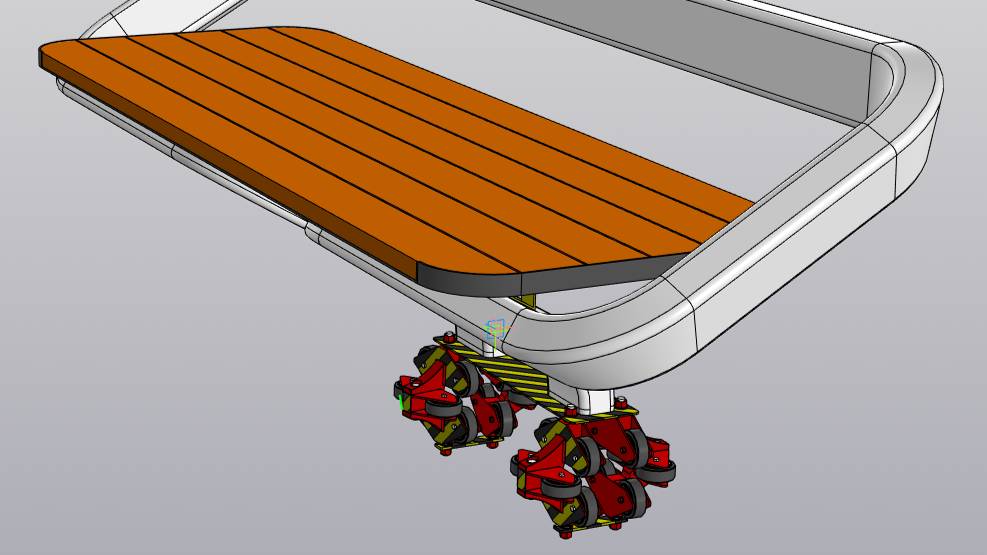 "Скамейка-поезд"