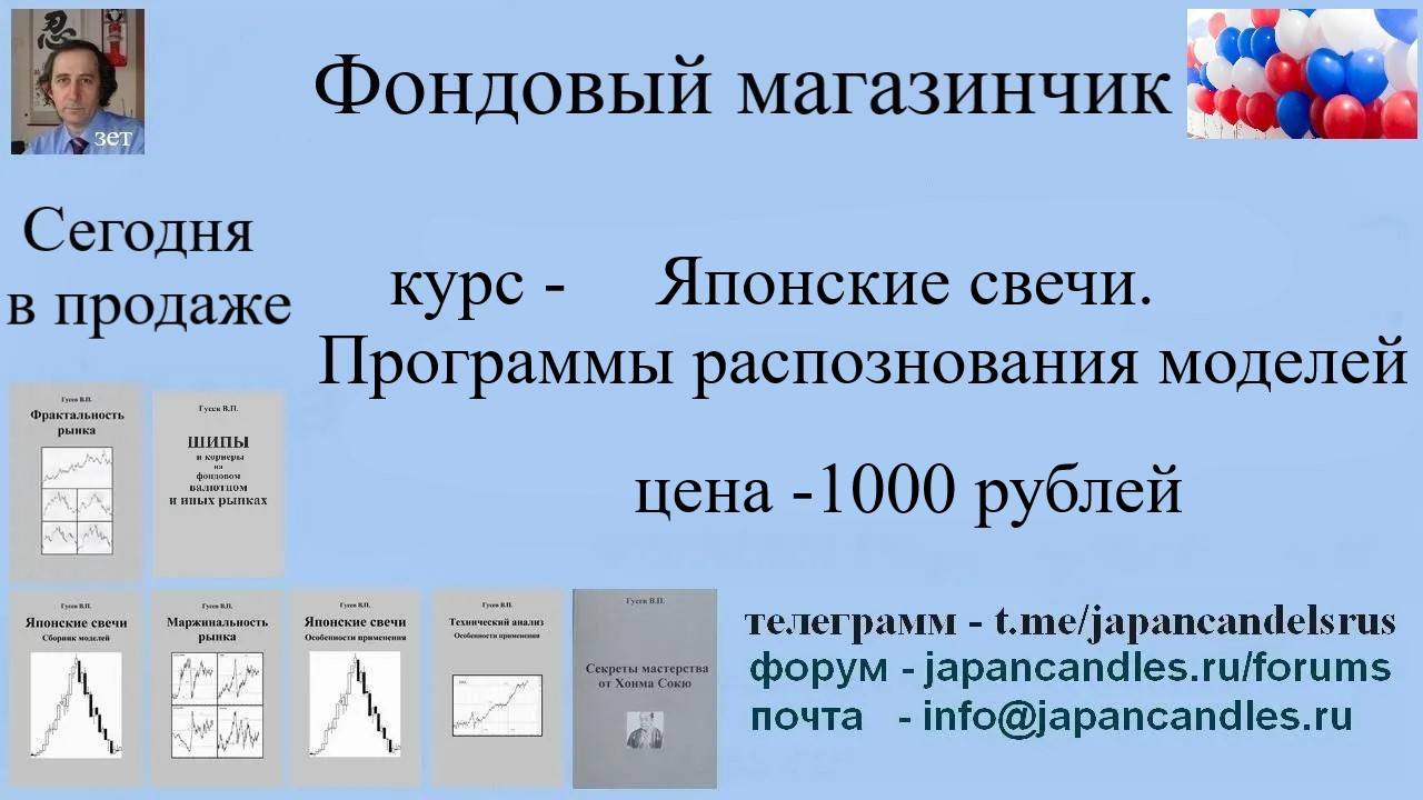 Обучающий курс японские свечи и программы распознавания