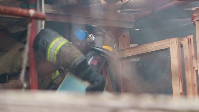 09.05.2022 Ликвидация пожара в пгт. Молодёжное Симферопольского района