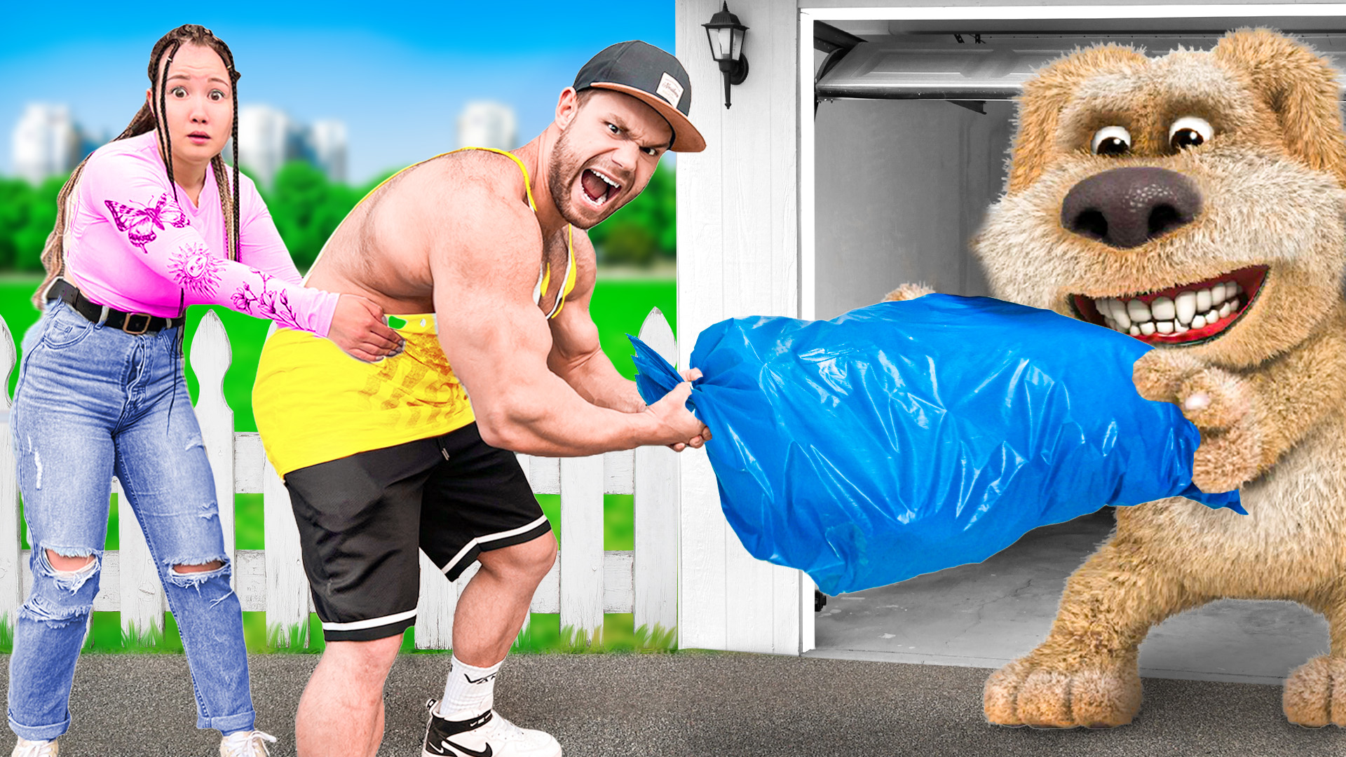 Кто Похитил Младшего Брата? *Света и Самый Сильный Человек в Мире VS Говорящий Бен!* // Луномосик