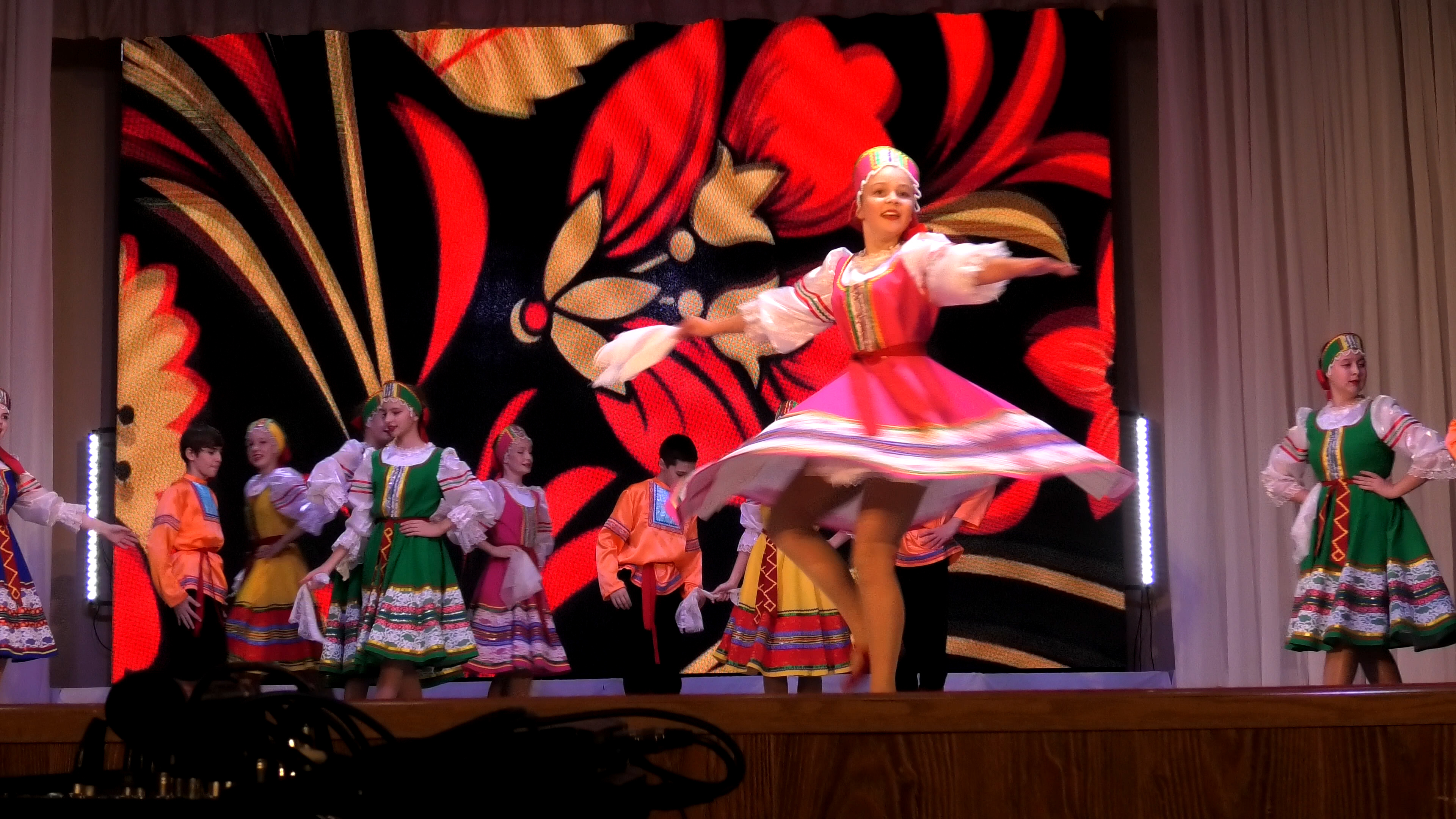 Русская плясовая Барыня .  Ансамбль Калейдоскоп