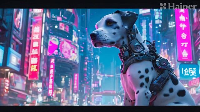 щенок в космосе