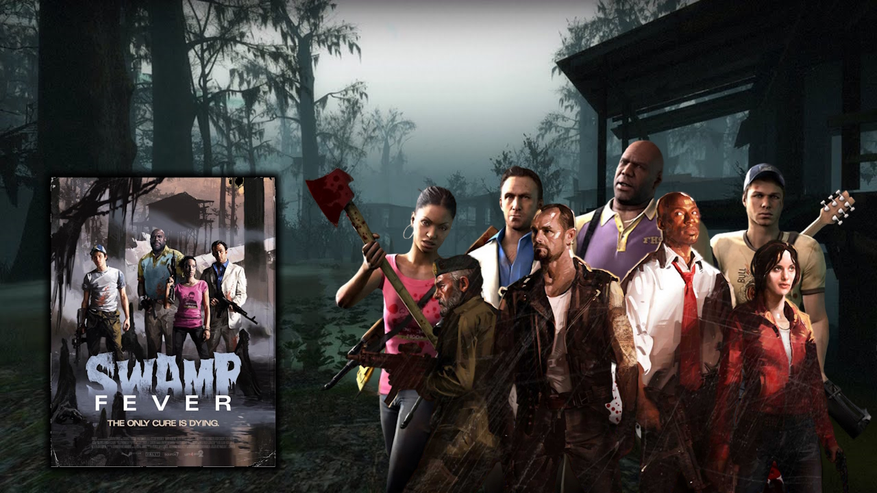 8 Ботов Пытаются Выжить - Left 4 Dead 2 «Болотная Лихорадка»