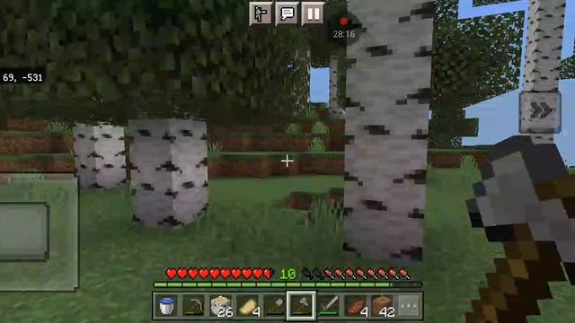 проходим майн с другом #2