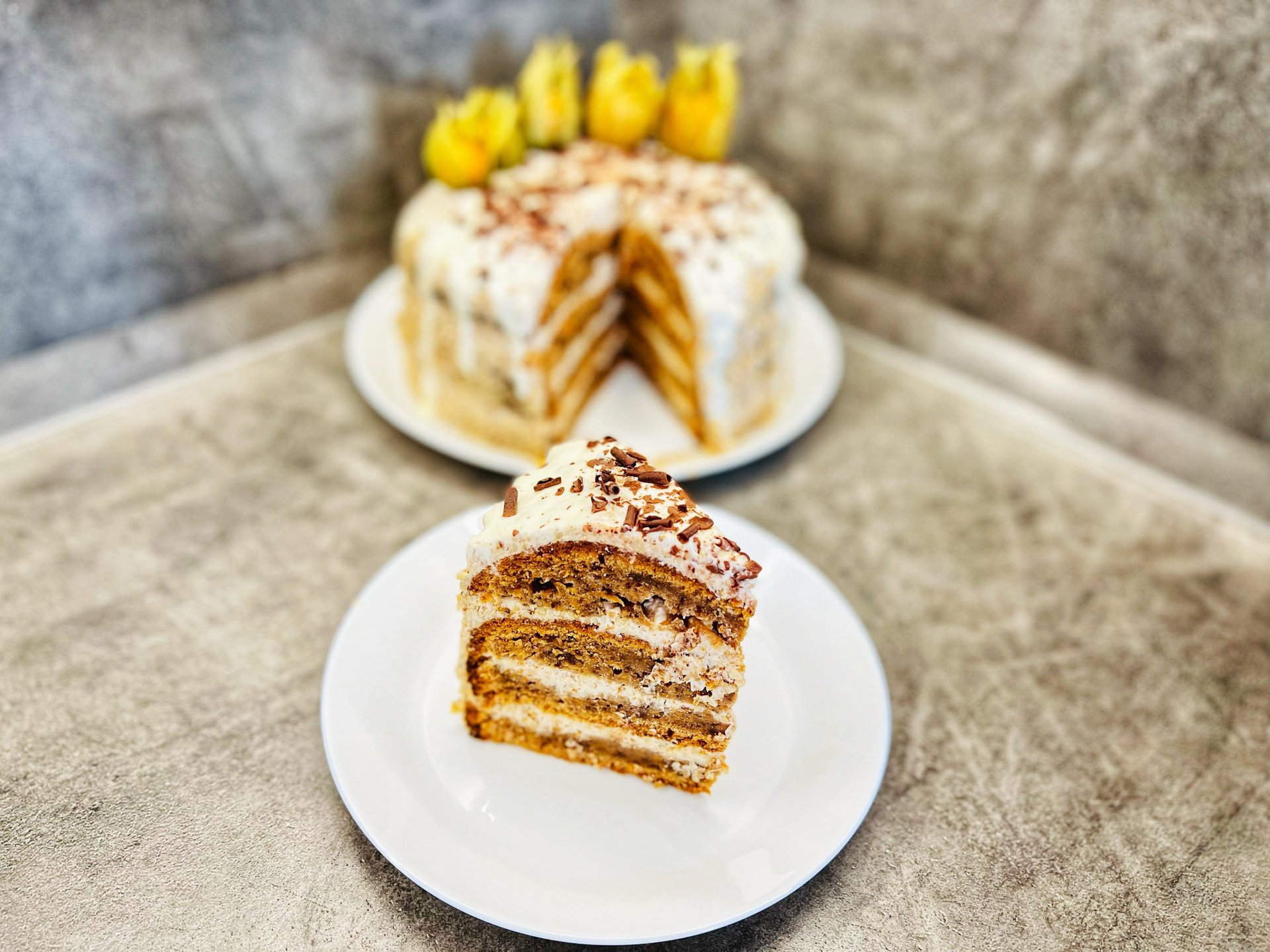 Морковный торт.