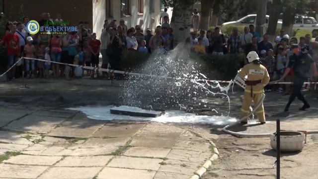 День города Джанкоя 2015! Выступление МЧС..mp4