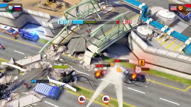 Мост над шоссе обрушился! — Collapsed motorway bridge! — EMERGENCY HQ 1vs1