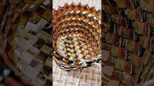 Из упаковок от чая. Александра Миркушова