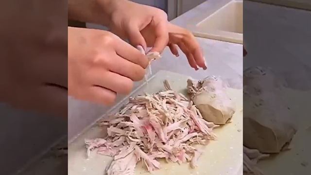 Салат с куриной грудкой