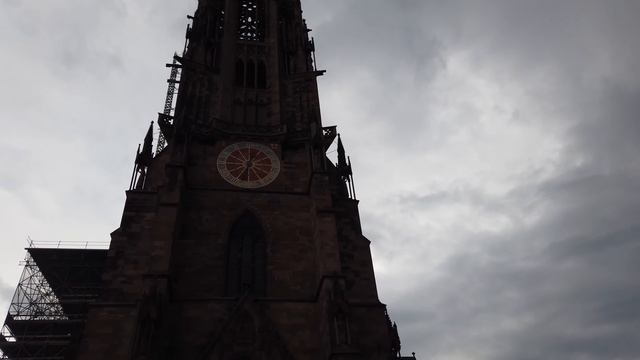 Прогулка по Щецин Польша в пасмурный день Walking in SZCZECIN Poland 4K